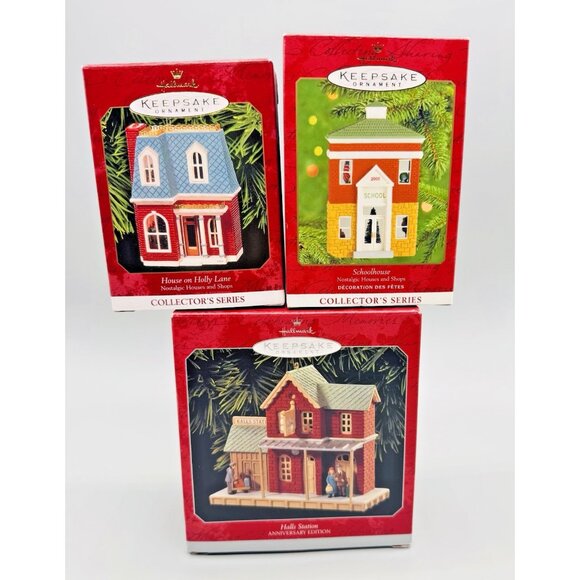 Hallmark | Holiday | Hallmark Keepsake Victorian Holly Lane Train ...